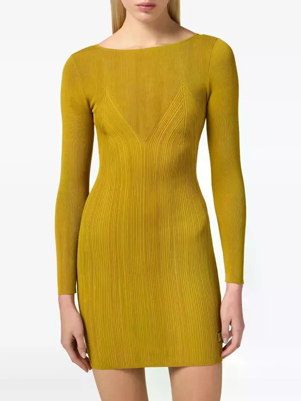 Elisabetta Franchi Lace-detail Mini Dress