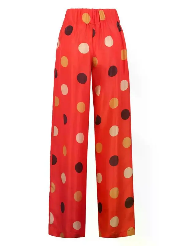 Aspesi Polka Dot Print Trousers