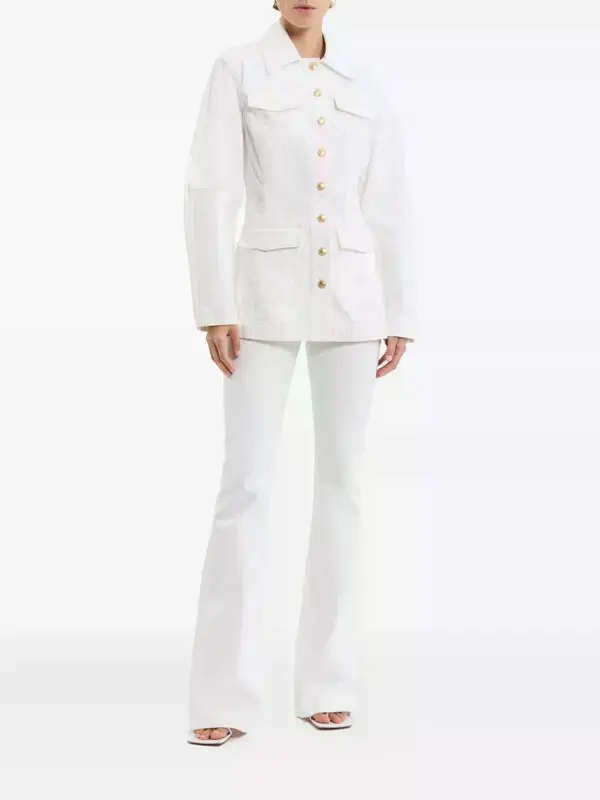 Rebecca Vallance Aviator Jacket - White