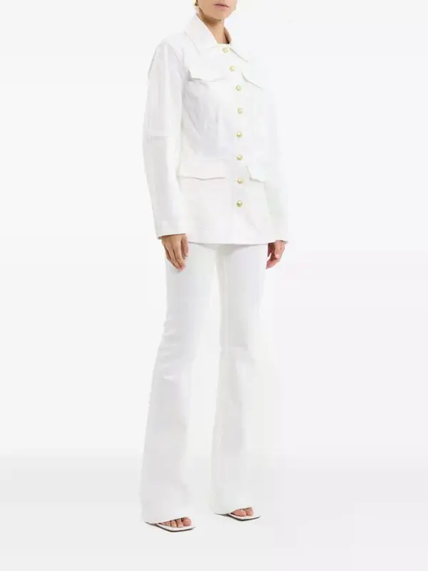Rebecca Vallance Aviator Jacket - White