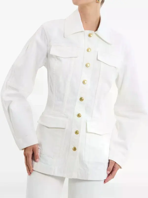 Rebecca Vallance Aviator Jacket - White