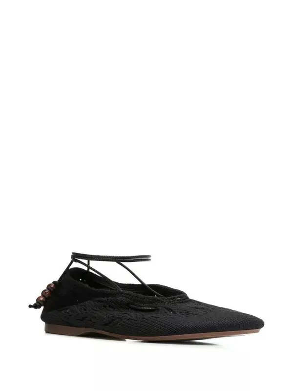 ALOHAS Rosemary Ballet Flats - Black