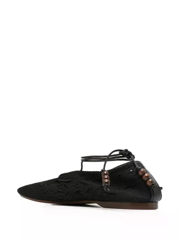 ALOHAS Rosemary Ballet Flats - Black