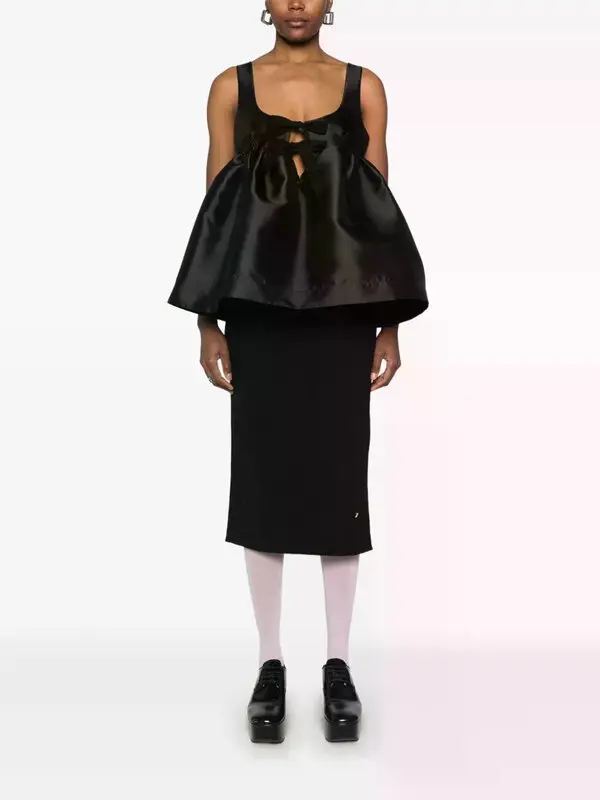 Moschino Asymmetric Midi Dress