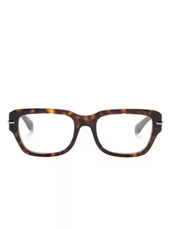 Dolce & Gabbana Rectangle-frame Glasses - Brown