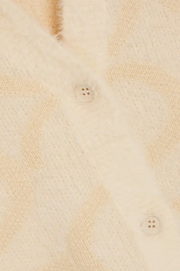 Stine Goya Jacquard-knit Cardigan