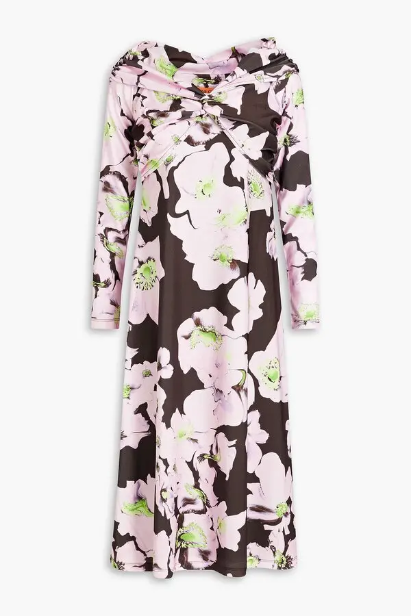 Stine Goya Fay Floral-print Dress - Pink