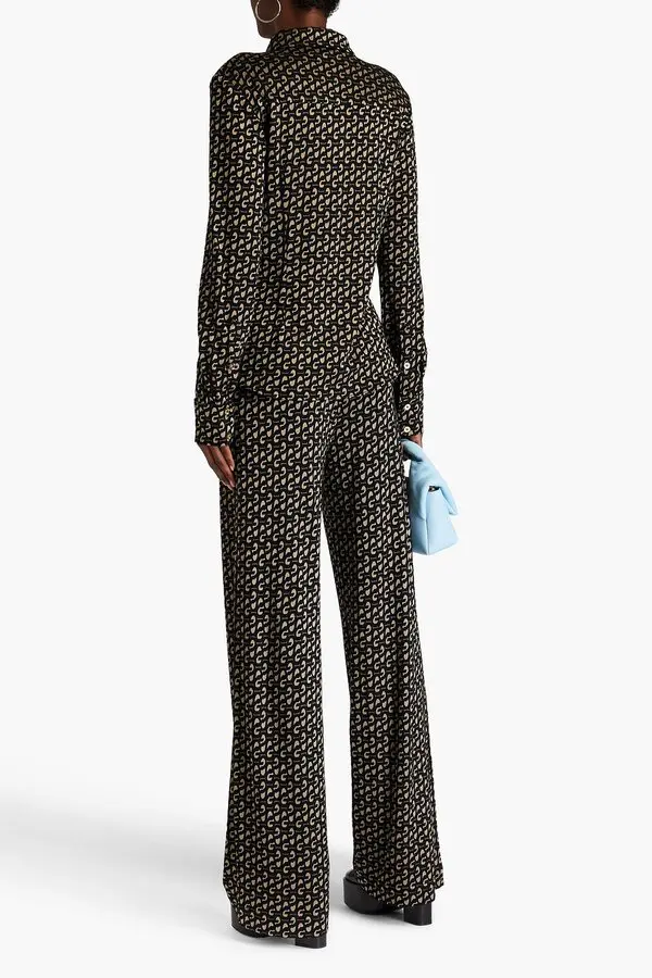 Stine Goya Minus Jacquard-knit Shirt