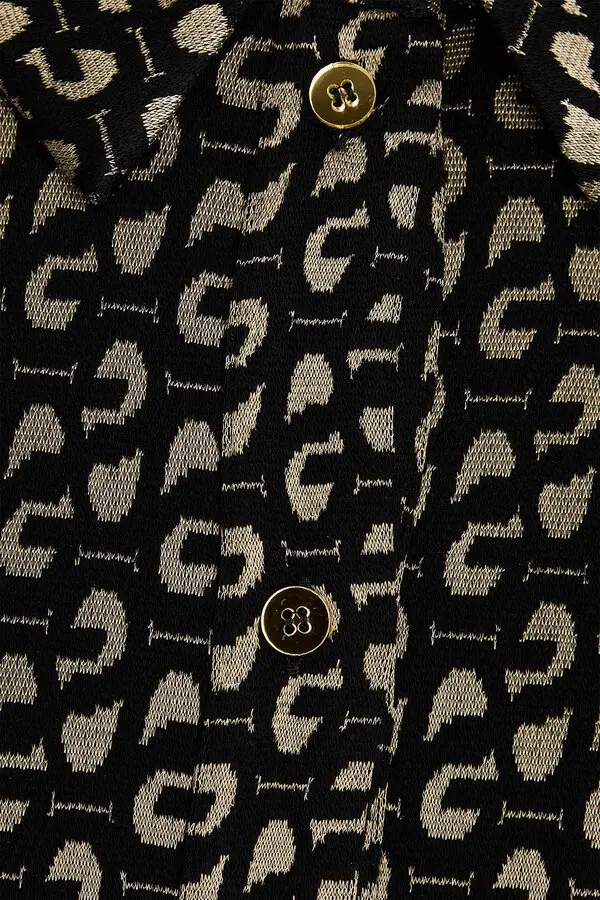 Stine Goya Minus Jacquard-knit Shirt