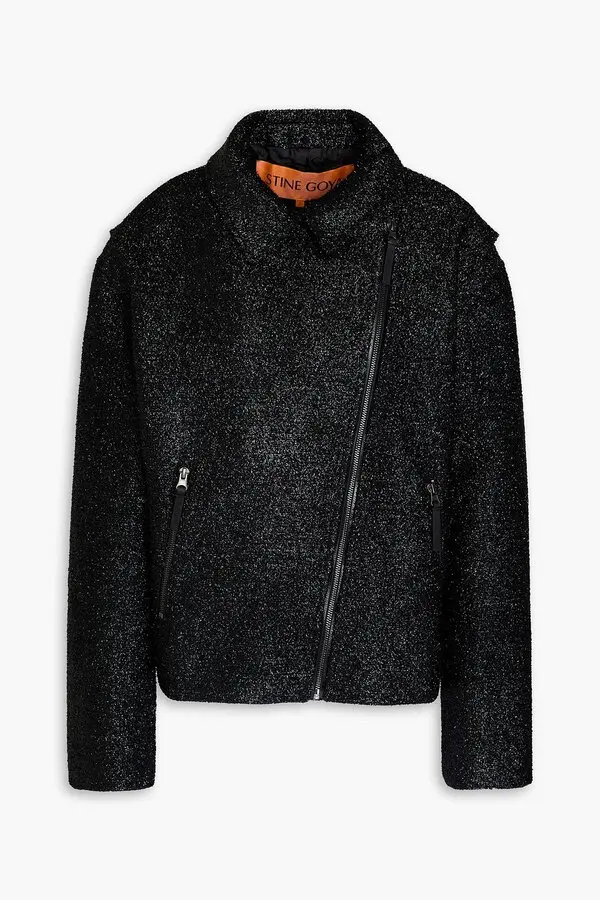 Stine Goya Rockey Tinsel Biker Jacket