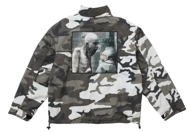 Supreme Aphex Twin Alpha Industries Cargo Jacket - Snow Camo