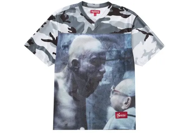 Supreme Aphex Twin Football Jersey - Snow Camo