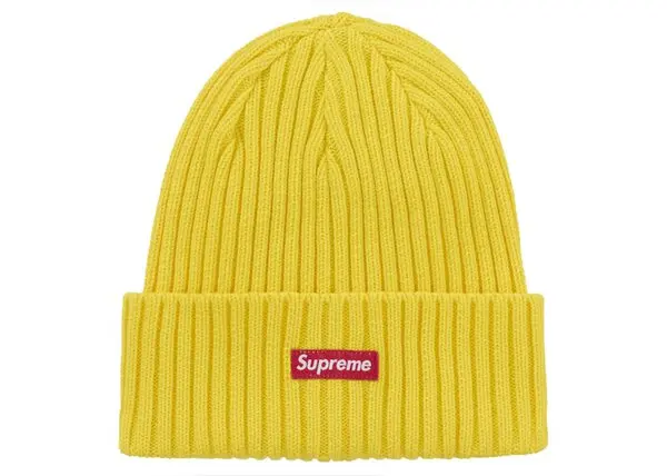 Supreme Overdyed Beanie - Yellow