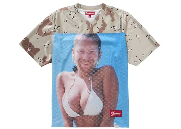 Supreme Aphex Twin Football Jersey - Chocolate Chip Camo