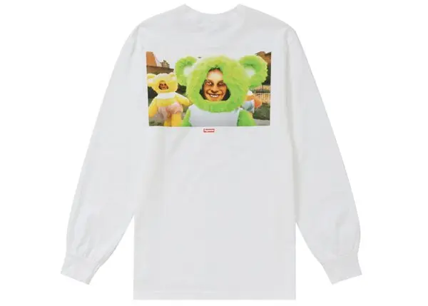 Supreme Aphex Twin Donkey Rhubarb Long Sleeve Tee Shirt