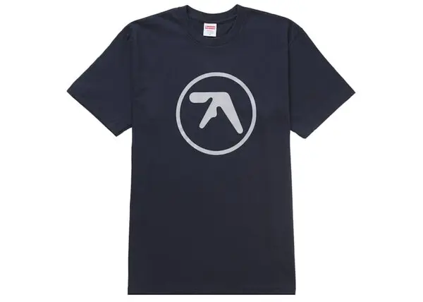 Supreme Aphex Twin Ambient Works Tee Shirt - Navy Blue
