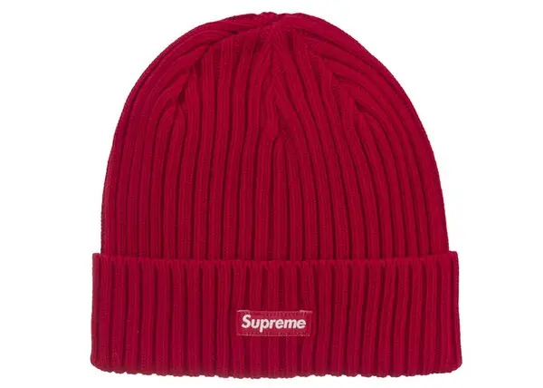 Supreme Overdyed Beanie - Red