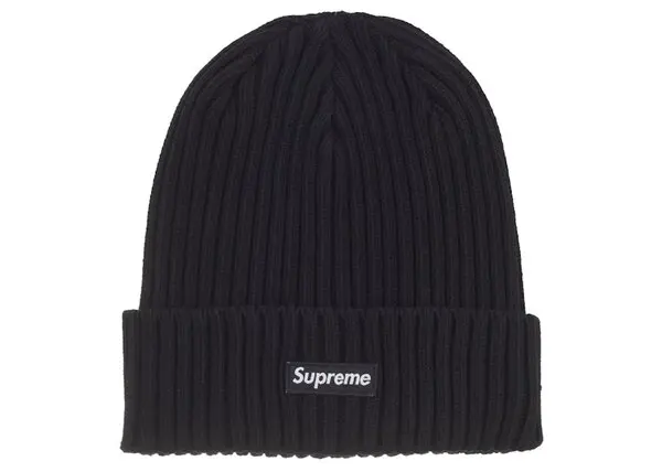 Supreme Overdyed Beanie - Black