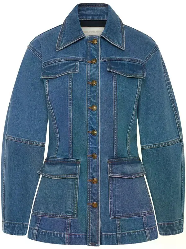 Rebecca Vallance Aviator Jacket - Blue