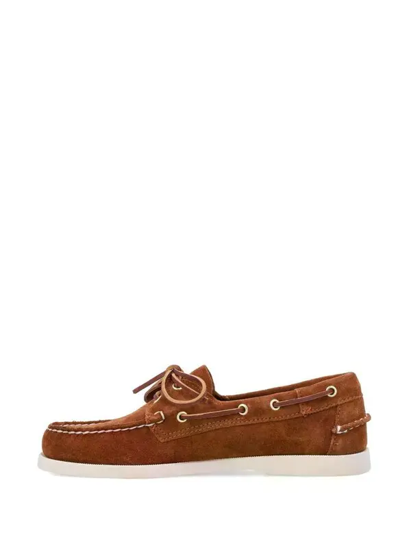 SEBAGO Portland Artisan Suede Loafers - Brown