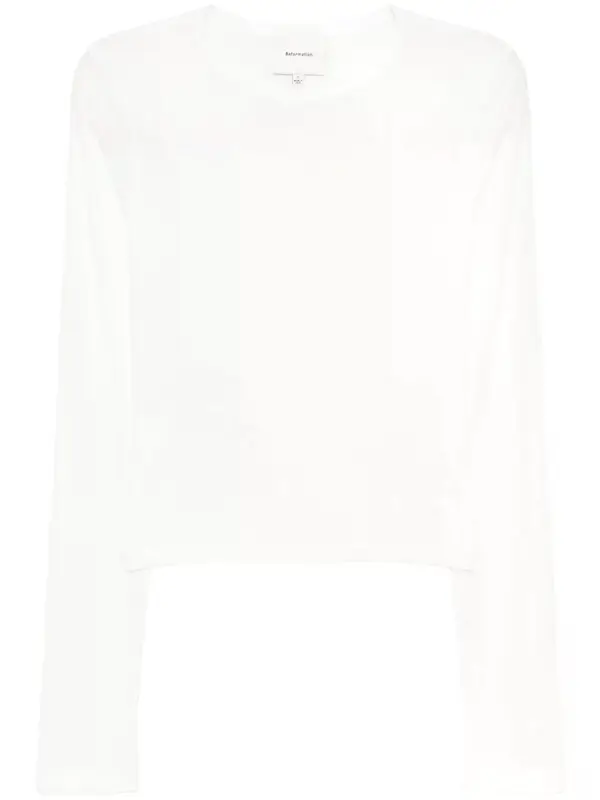 REFORMATION Ezra T-shirt - White