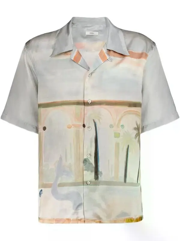 Commas Abstract-pattern Shirt