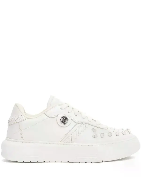 Roberto Cavalli Leather Sneakers