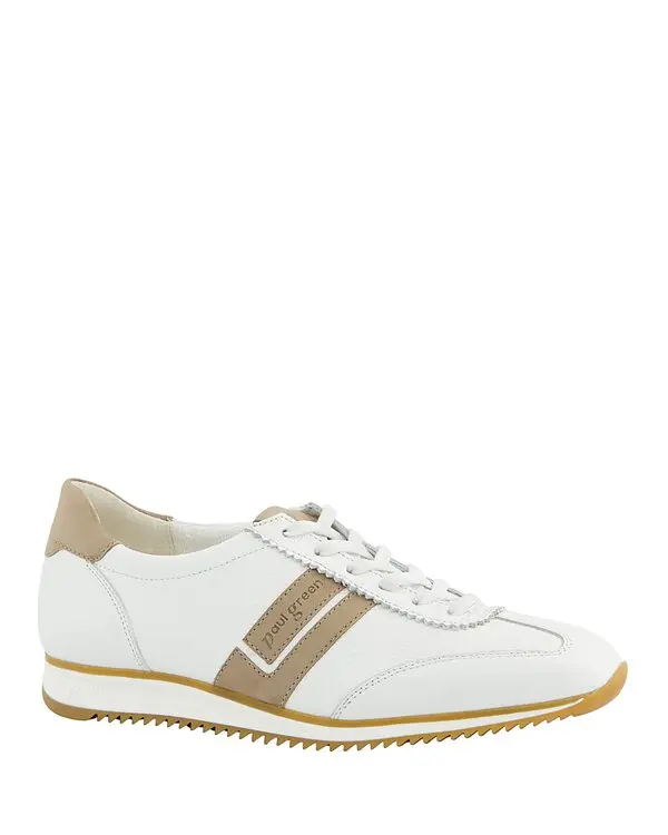 Paul Green Bellevue Sneakers - White Antelope Combo