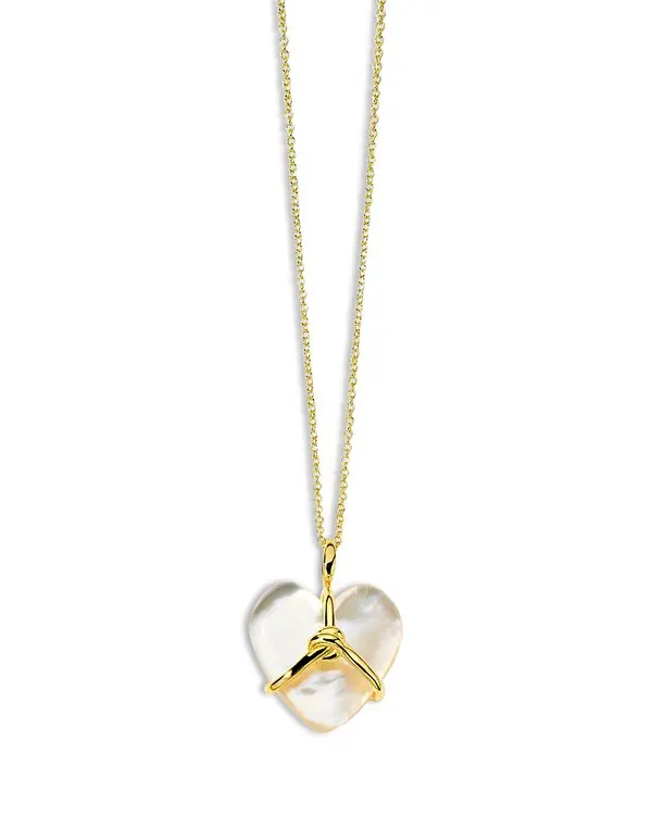 Ippolita 18k Rock Candy Heart Pendant Necklace - Gold