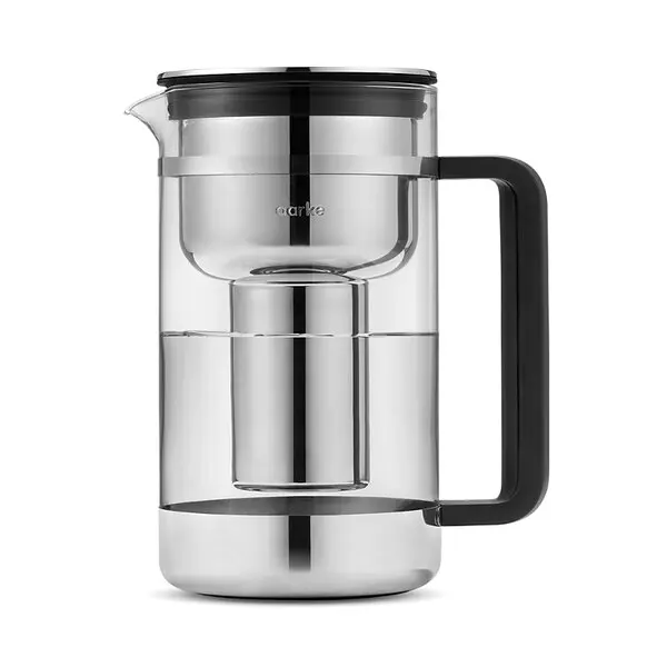 AARKE Water Purifier Pitcher, Large - Polished Steel