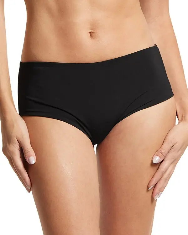Hanky Panky Boyshort Bikini Bottom - Black
