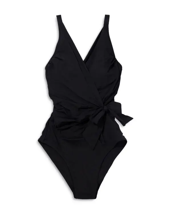 Hanky Panky Wide Strap Wrap One-piece Swimsuit
