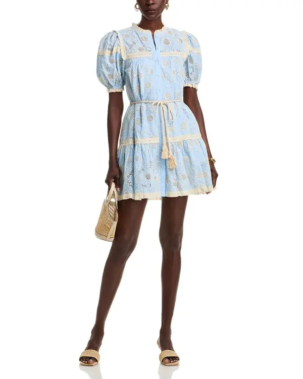 STELLAH Button Down Mini Dress