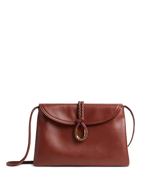 Bottega Veneta Liberta Crossbody - Sapele Muse/brass