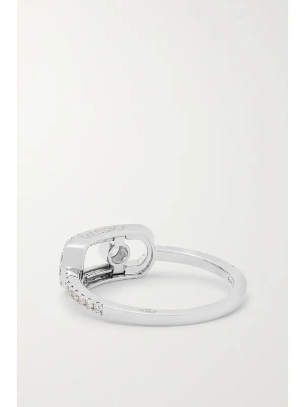 Messika 18-karat White Gold Diamond Ring