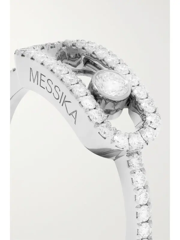 Messika 18-karat White Gold Diamond Ring
