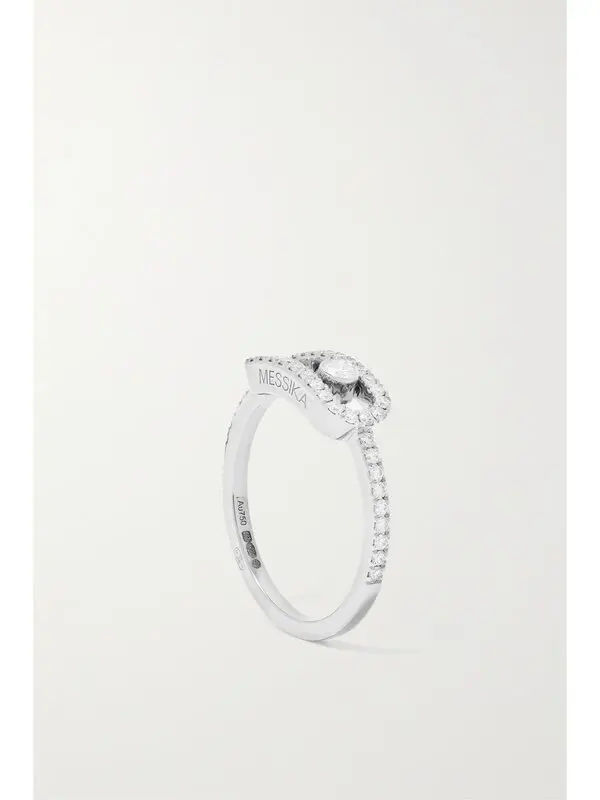 Messika 18-karat White Gold Diamond Ring