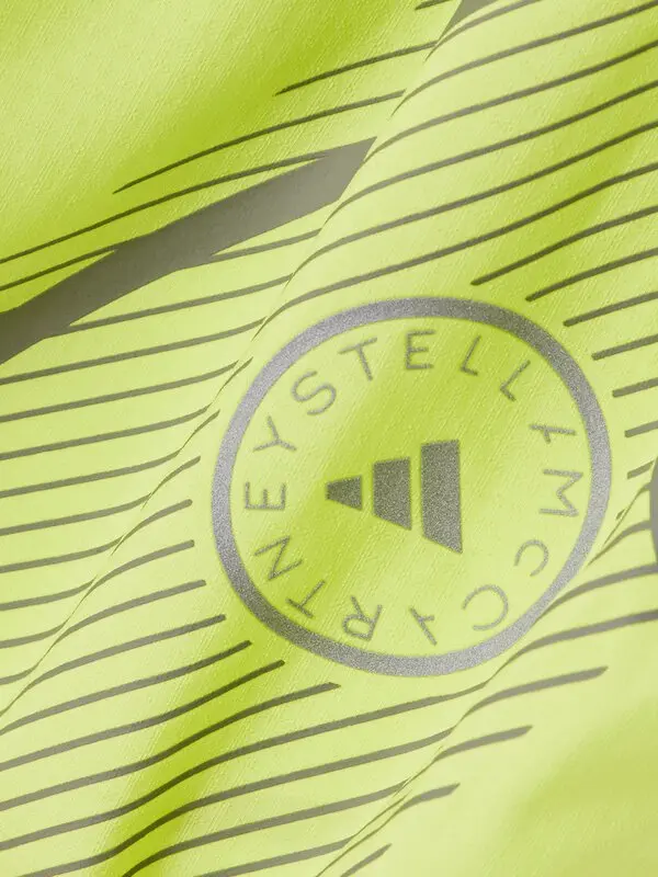 Adidas By Stella McCartney Truepace Printed Recycled-shell Shorts