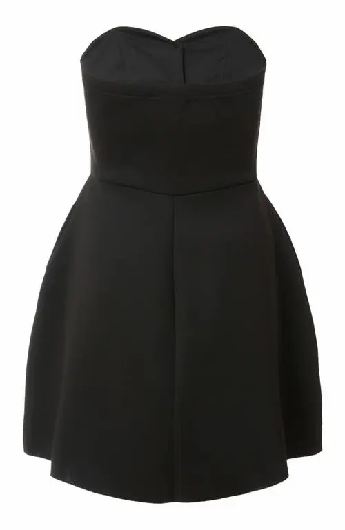 QUIZ Mini Dress With Button Detail