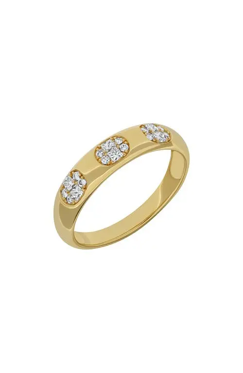 Bony Levy Mika Oval Diamond Cluster Ring - 18k Yellow Gold