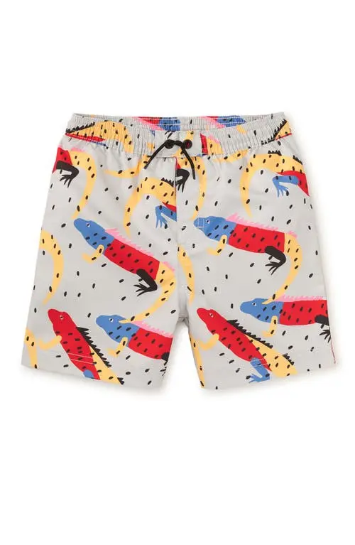 TEA COLLECTION Mid-length Swim Trunks 2.0 - Iguana A Go-go