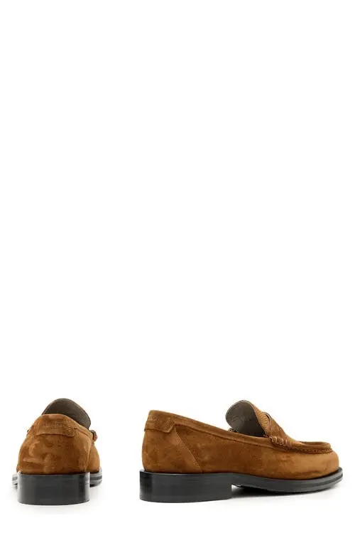 ALLSAINTS Bloom Penny Loafer - Tan Brown
