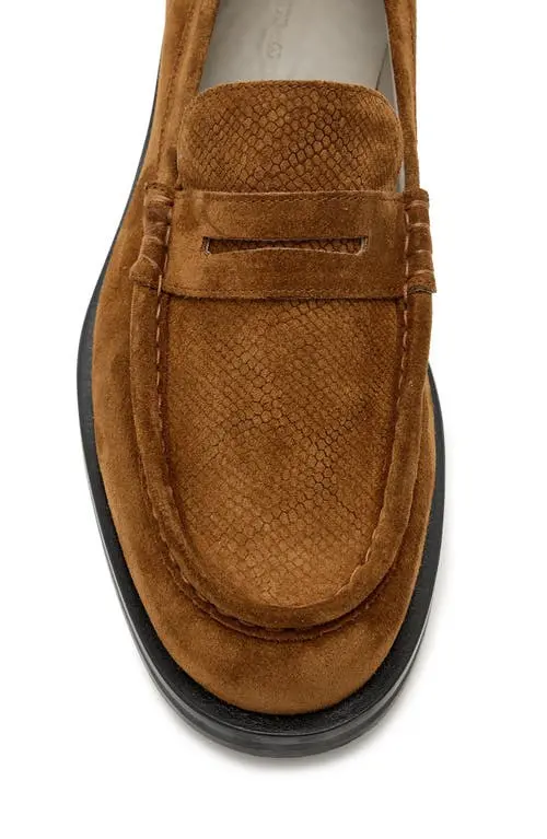 ALLSAINTS Bloom Penny Loafer - Tan Brown