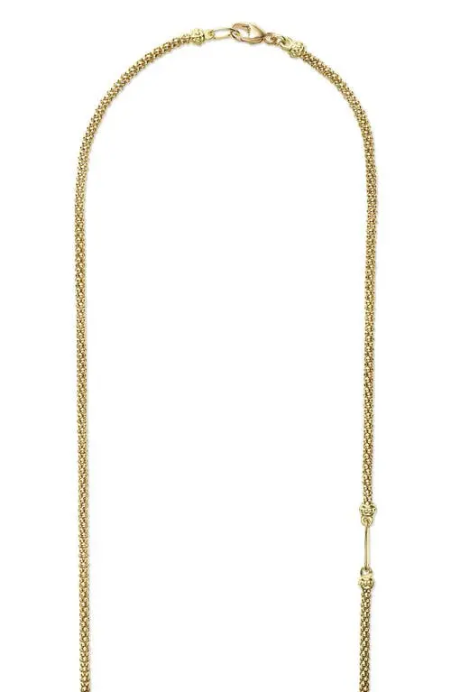 Lagos 18k Caviar Popcorn Chain Necklace