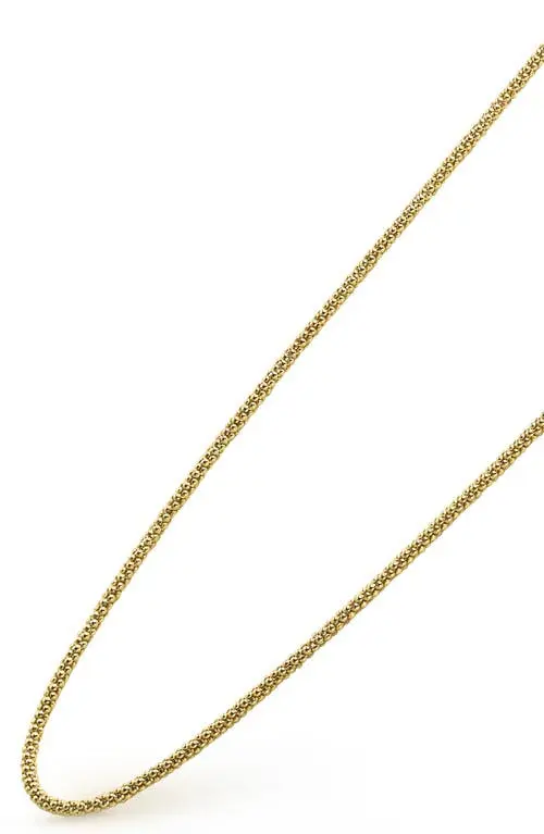 Lagos 18k Caviar Popcorn Chain Necklace