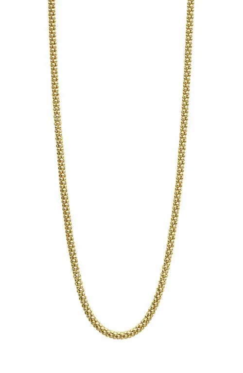 Lagos 18k Caviar Popcorn Chain Necklace