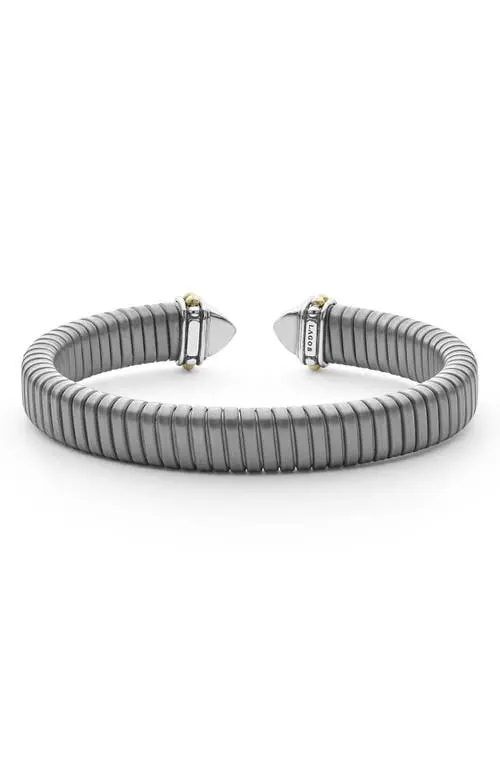 Lagos Caviar Pointed Dome Cuff Bracelet
