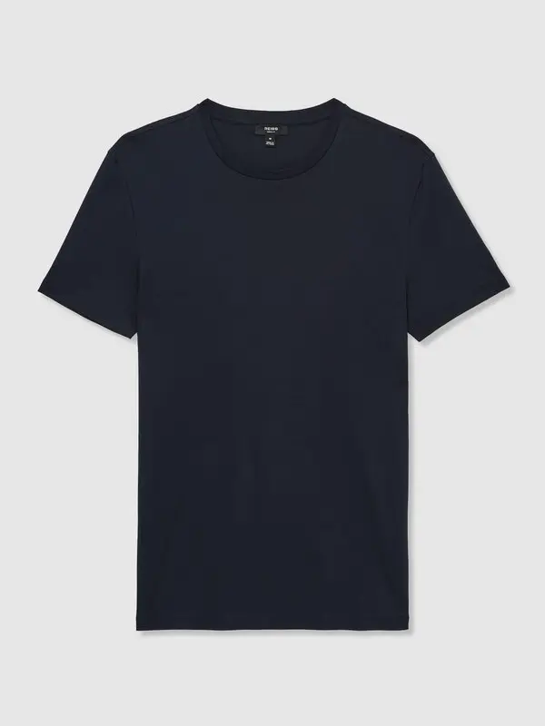 REISS Brad Air-water Cotton Muscle-fit T-shirt