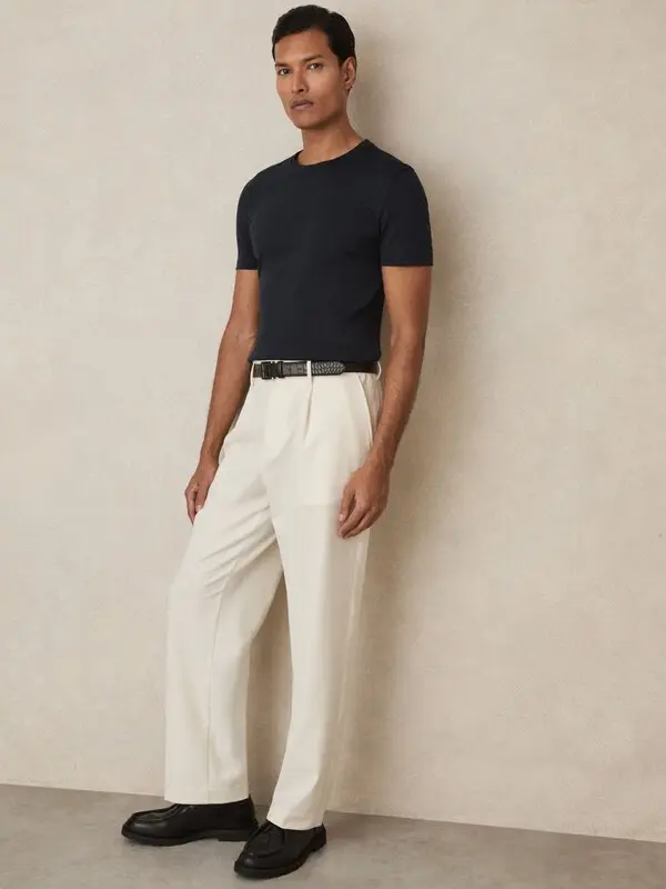 REISS Brad Air-water Cotton Muscle-fit T-shirt