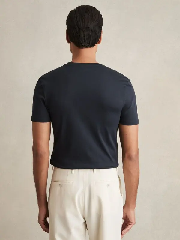 REISS Brad Air-water Cotton Muscle-fit T-shirt